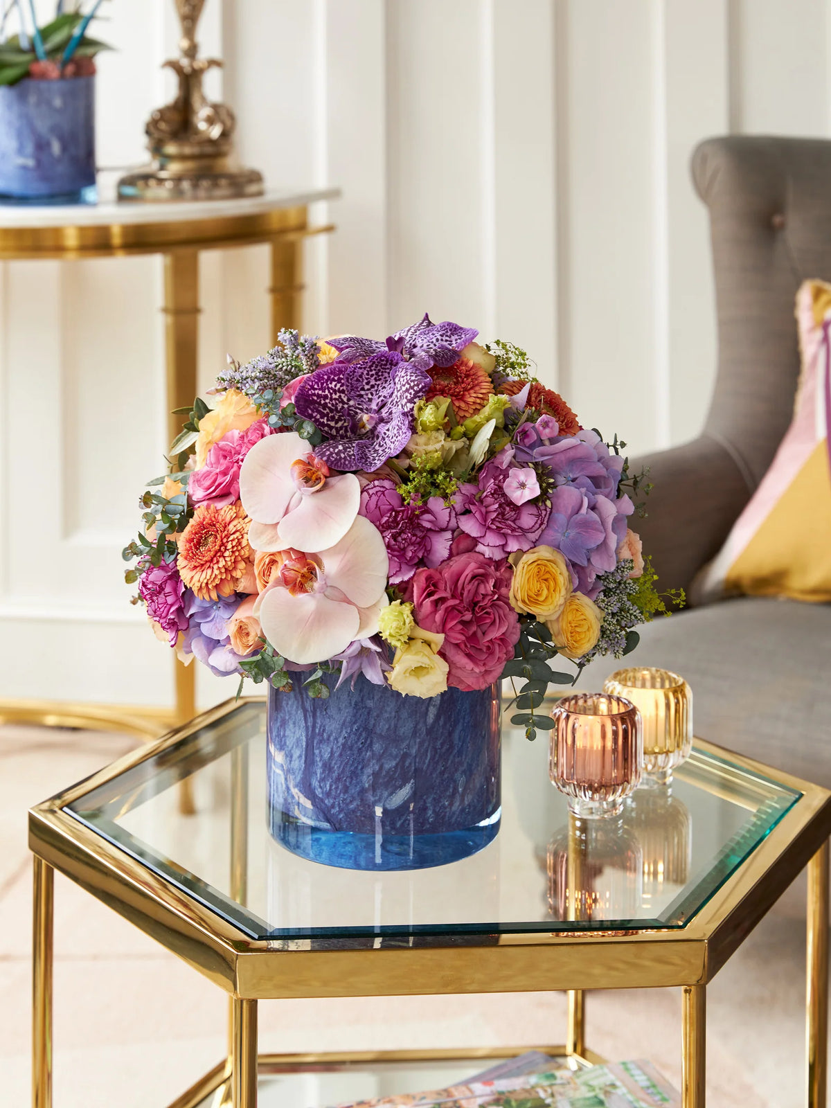 Pink Obsession Flower Box | A Symphony of Elegance with Exotic Flower ...